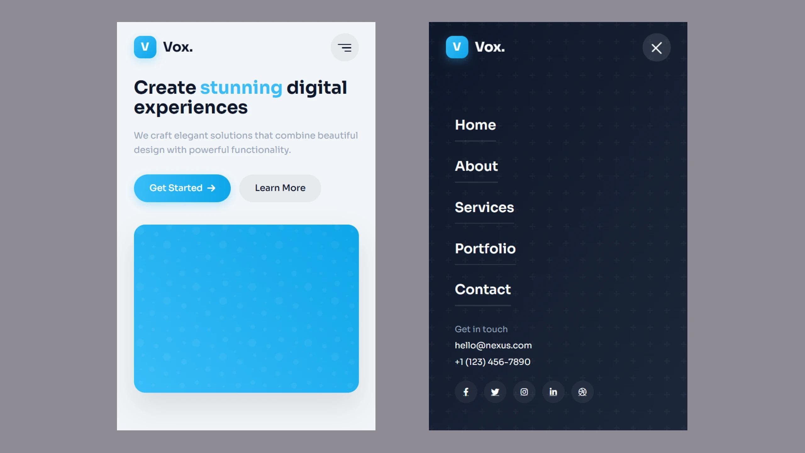 Create A Modern Responsive Menu Bar With Html Css And Javascript
